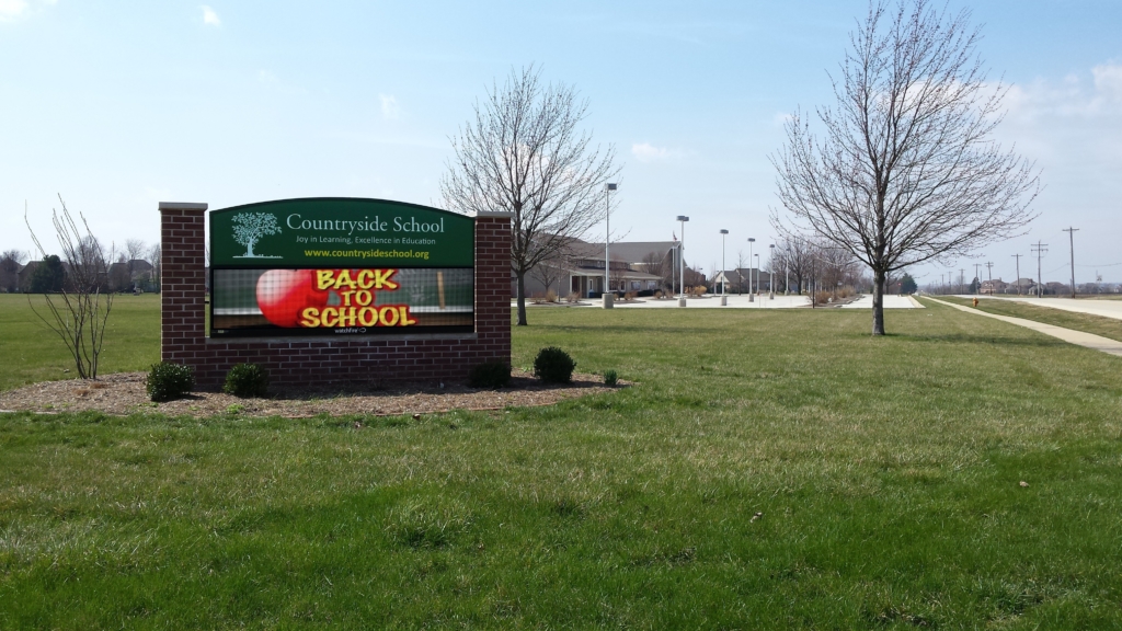 Countryside School EMC Sign – American Dowell Sign Co.